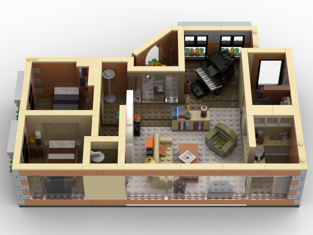 LEGO MOC SitComplex - Frasier by Brick Artisan | Rebrickable - Build ...