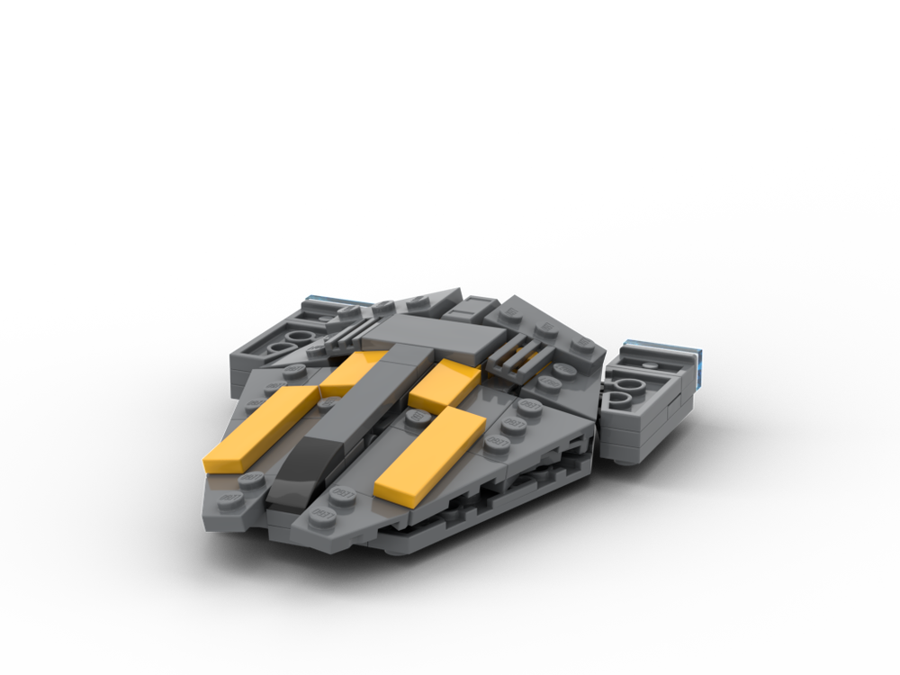 LEGO MOC Viper Mk3 (1:300 scale) by Qwinter | Rebrickable - Build with LEGO