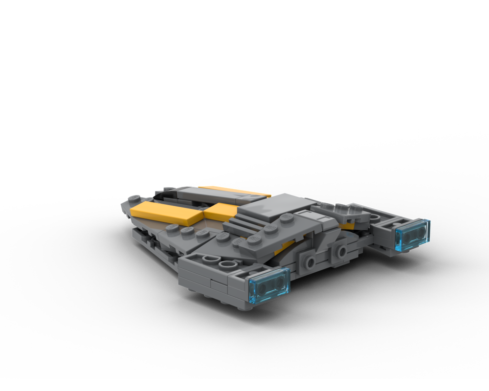 LEGO MOC Viper Mk3 (1:300 scale) by Qwinter | Rebrickable - Build with LEGO