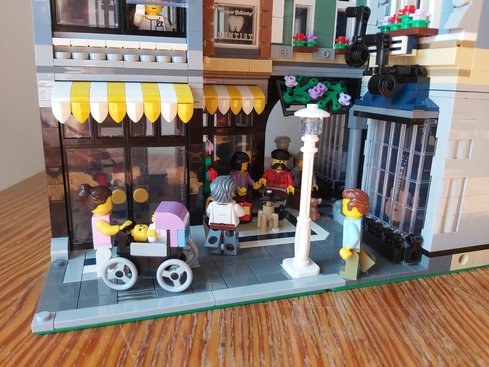 Lego Moc Assembly Alleyway Inverted Corner Alt Build Of Assembly