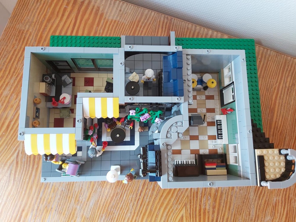 Lego Moc Assembly Alleyway Inverted Corner Alt Build Of Assembly