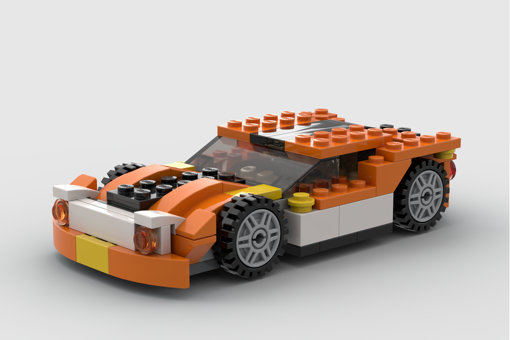 LEGO MOC 31017 Car with Pop-up Lights by Ilyes_Origamist | Rebrickable ...