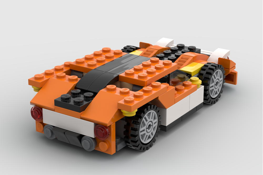 LEGO MOC 31017 Car with Pop-up Lights by Ilyes_Origamist | Rebrickable ...
