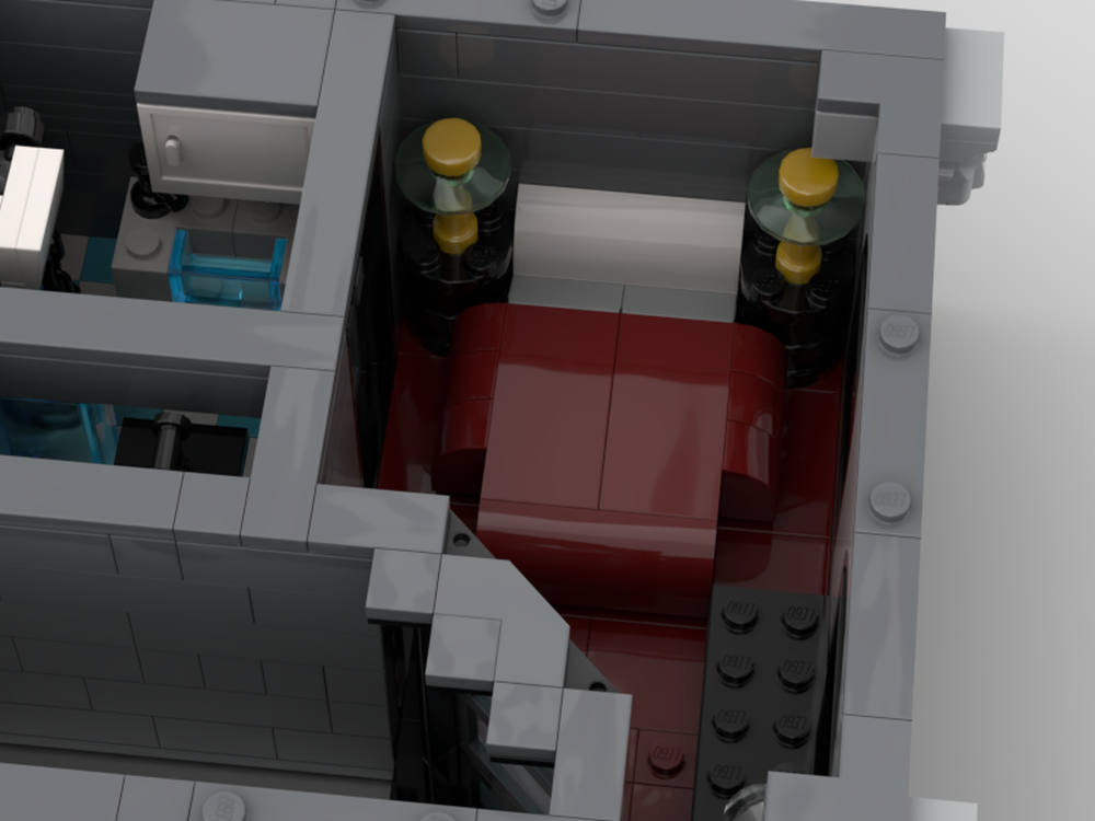 Lego Moc Modular Narrow Town House By Jameshigson0512 Rebrickable