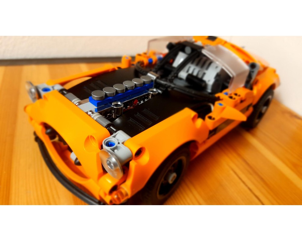LEGO MOC Youngtimer RC car by rixin | Rebrickable - Build with LEGO