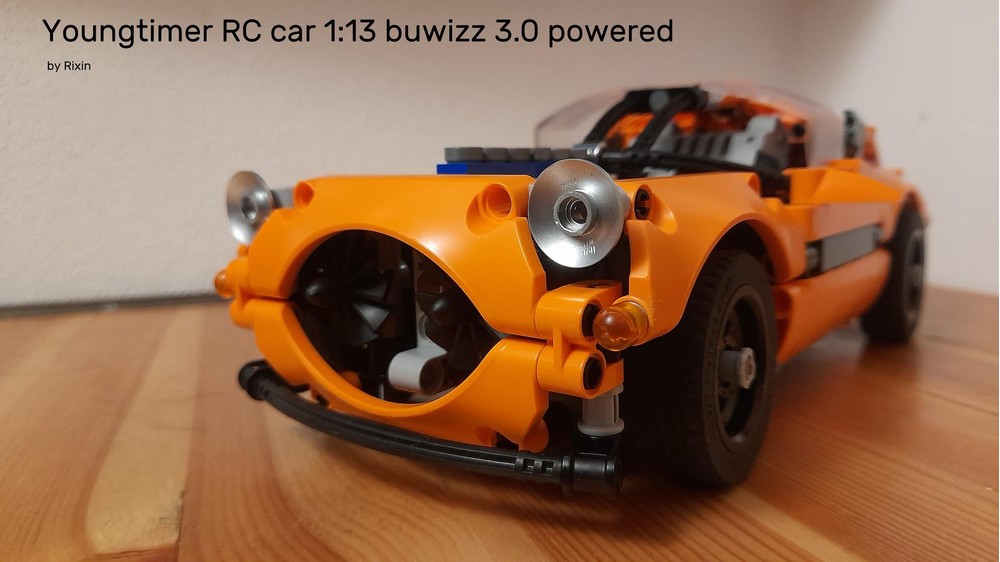 Lego Moc Youngtimer Rc Car By Rixin Rebrickable Build With Lego