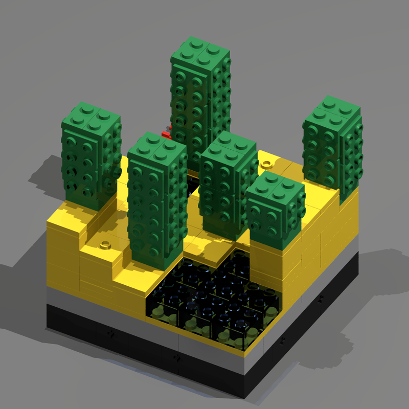 LEGO MOC Macro Biome: The desert lakes by gamesandmovierecreation ...