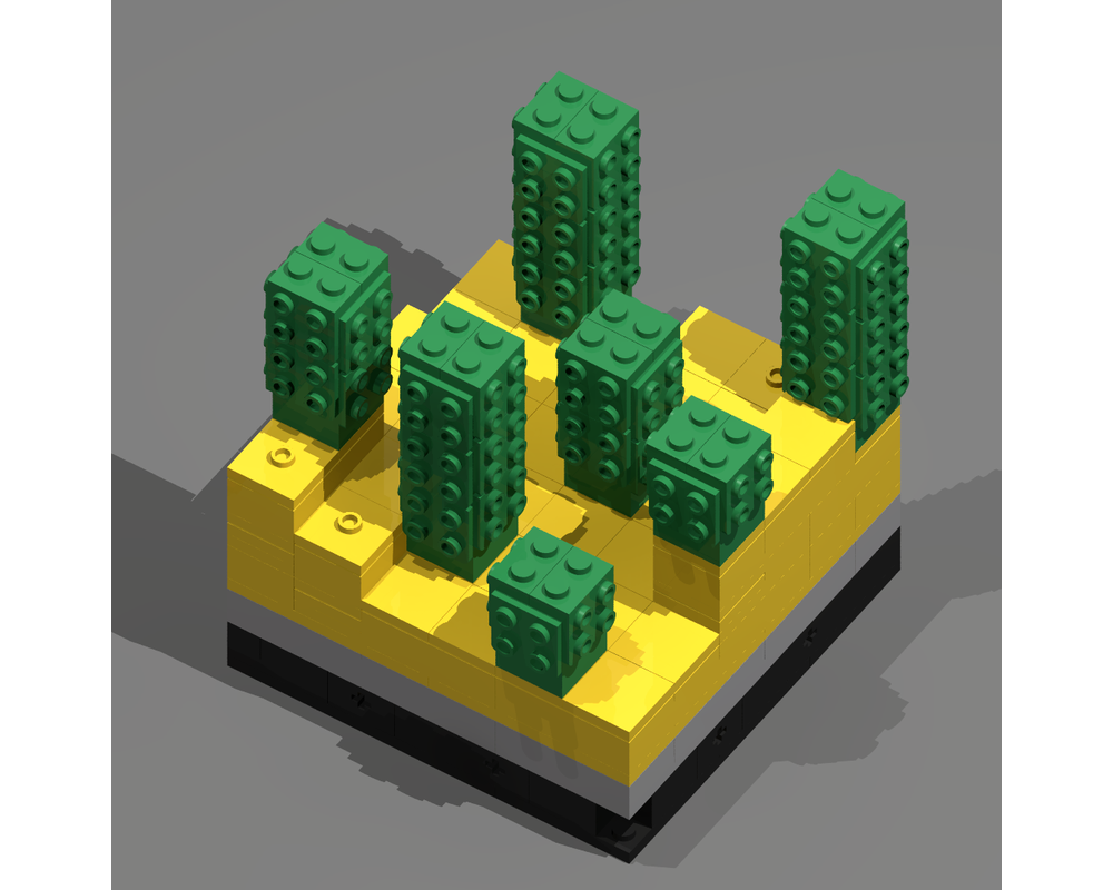 LEGO MOC Macro Biome: The desert by gamesandmovierecreation ...