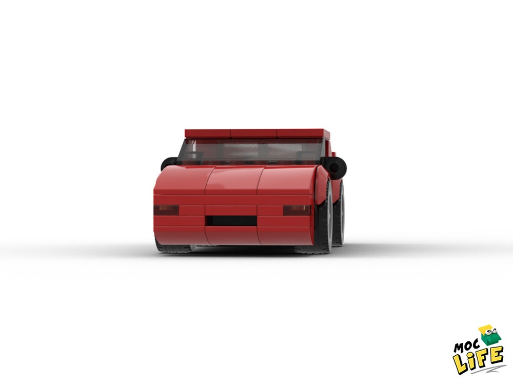 LEGO MOC Pontiac Fiero by MocLife | Rebrickable - Build with LEGO