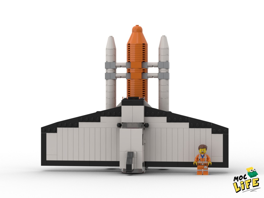 LEGO MOC Top Gear Reliant Robin space shuttle by MocLife | Rebrickable ...