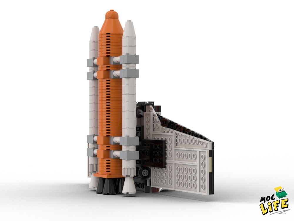 LEGO MOC Top Gear Reliant Robin space shuttle by MocLife | Rebrickable ...
