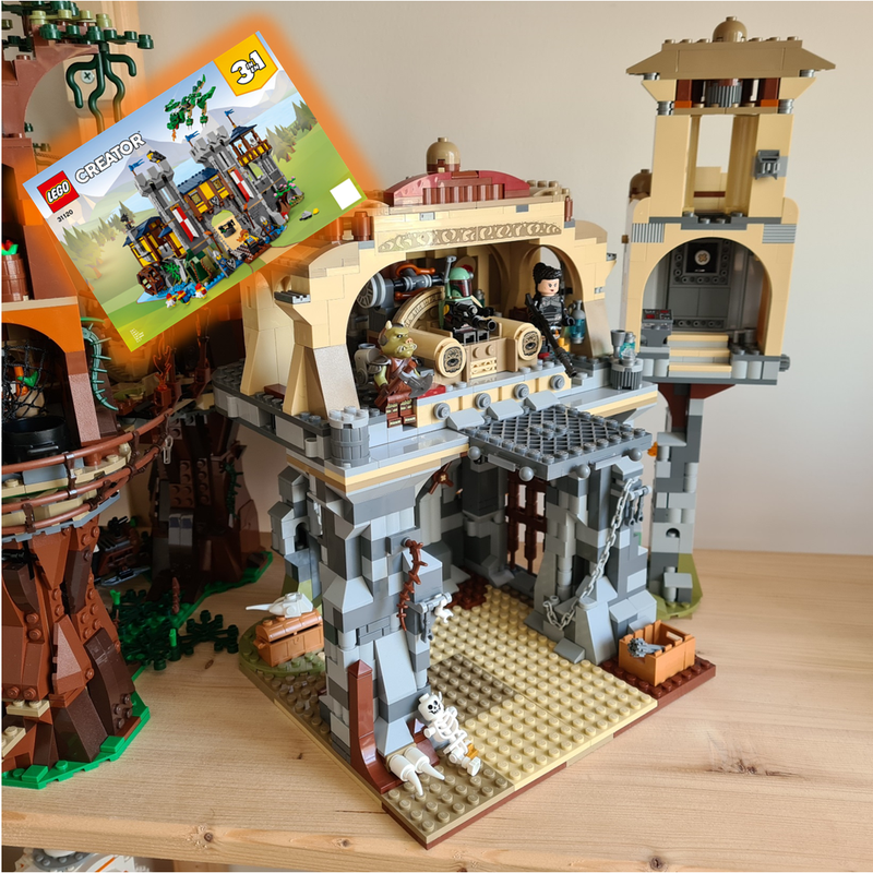 LEGO MOC 31120 - Rancor Pit for Set 75326 by the_bricked_cave ...