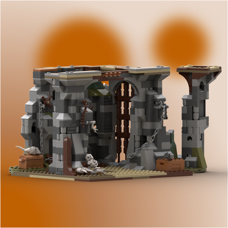 LEGO MOC 31120 - Rancor Pit for Set 75326 by the_bricked_cave ...