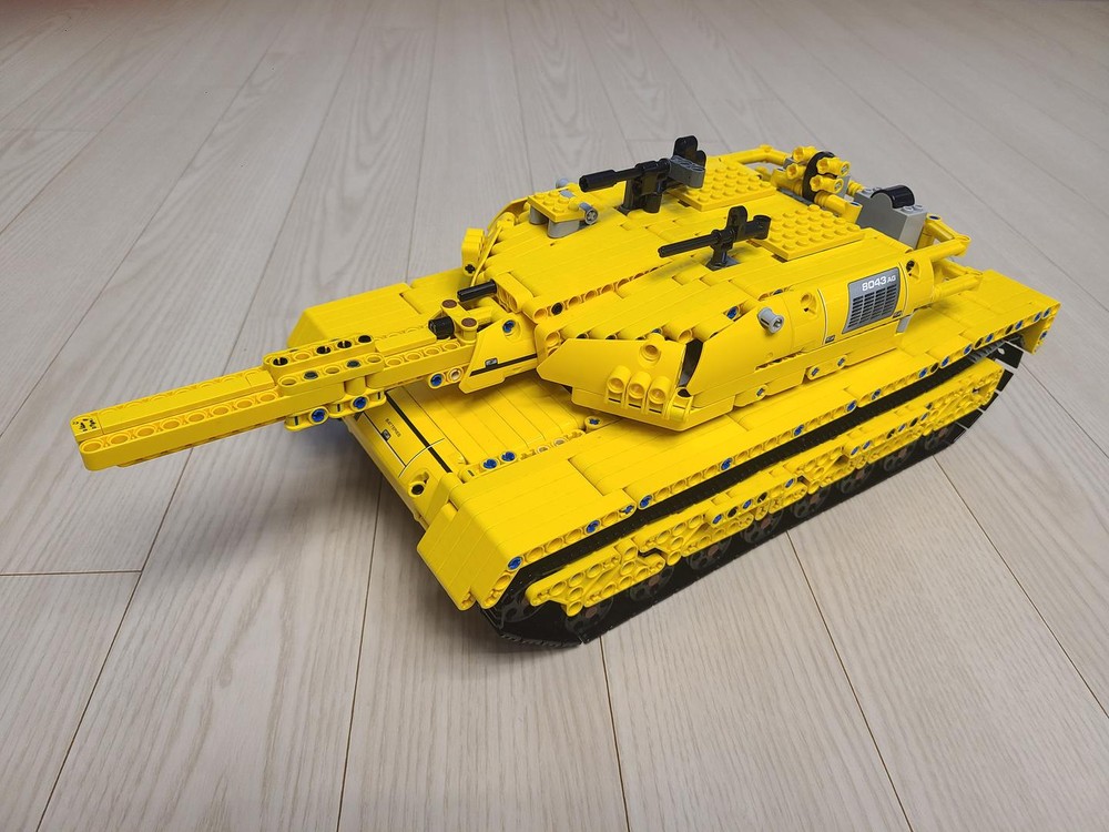 LEGO MOC Technic RC Tank by mechahn | Rebrickable - Build with LEGO