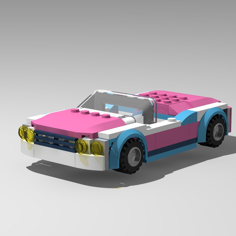 LEGO MOC 41333 Speed Championised- Olivia's Convertible by EnzoBricks ...