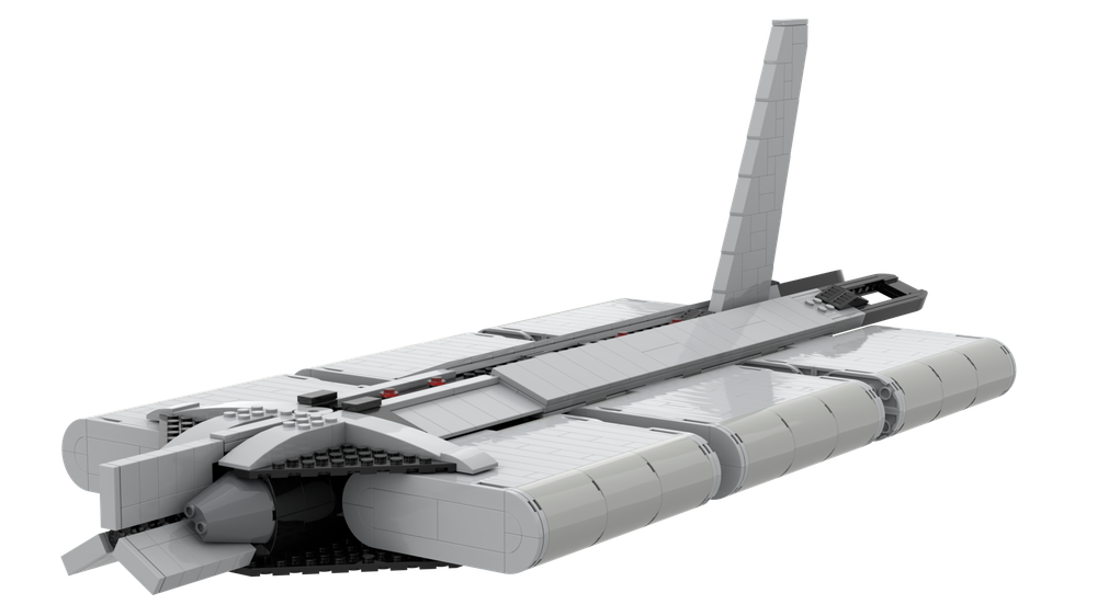 LEGO MOC Mass Effect freighter by Pistatsia | Rebrickable - Build with LEGO