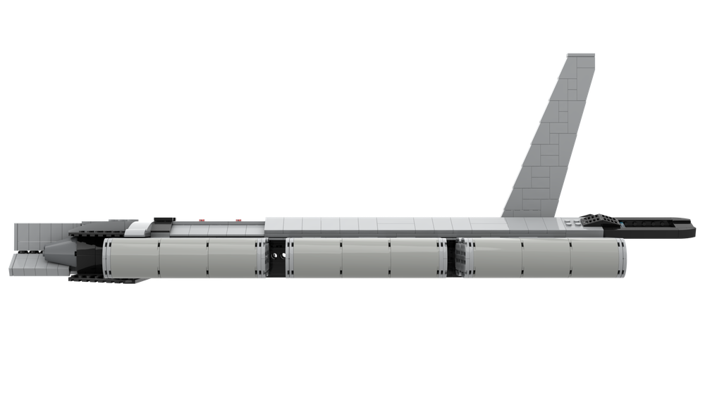 LEGO MOC Mass Effect freighter by Pistatsia | Rebrickable - Build with LEGO