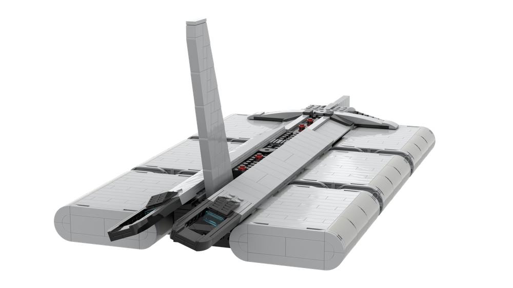 LEGO MOC Mass Effect freighter by Pistatsia | Rebrickable - Build with LEGO