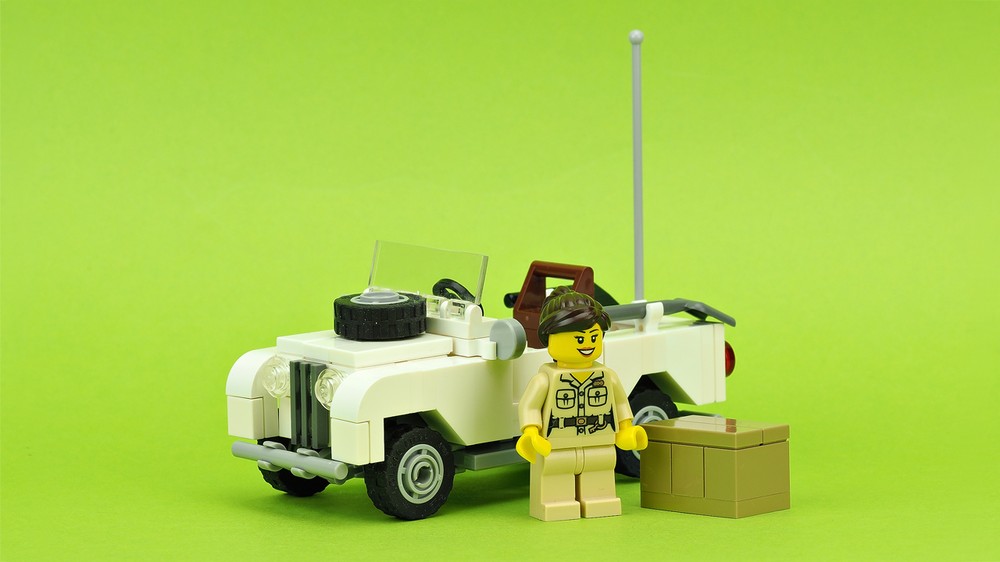 LEGO MOC Land Rover Series 1 by De_Marco | Rebrickable - Build with LEGO