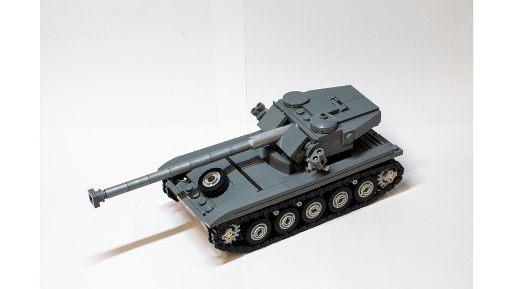 Lego Moc Amx 13 Light Tank By Ayayop Rebrickable Build With Lego