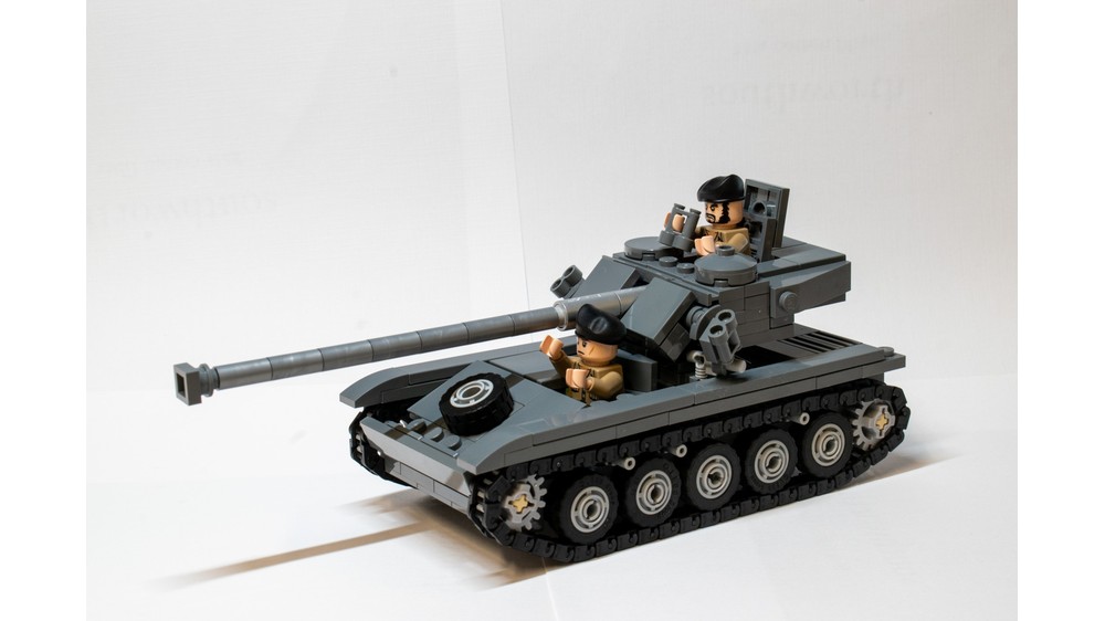 Lego Moc Amx 13 Light Tank By Ayayop Rebrickable Build With Lego