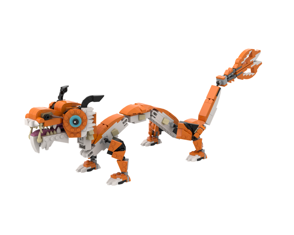 Lego Moc Majestic Tiger Part 1 31129 Alternates By Bricksmartworkshop