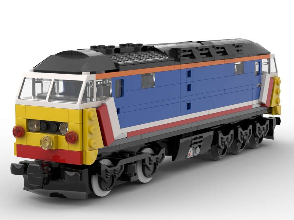 LEGO MOC British Rail Class 47 - Network SouthEast original livery by ...