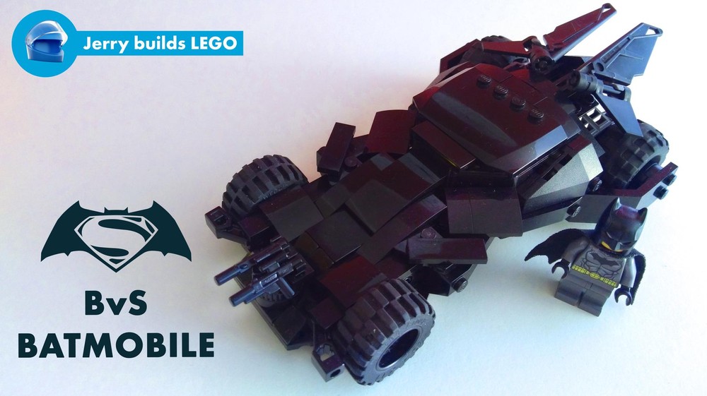 LEGO MOC BvS Batmobile by jerrybuildsbricks | Rebrickable - Build with LEGO