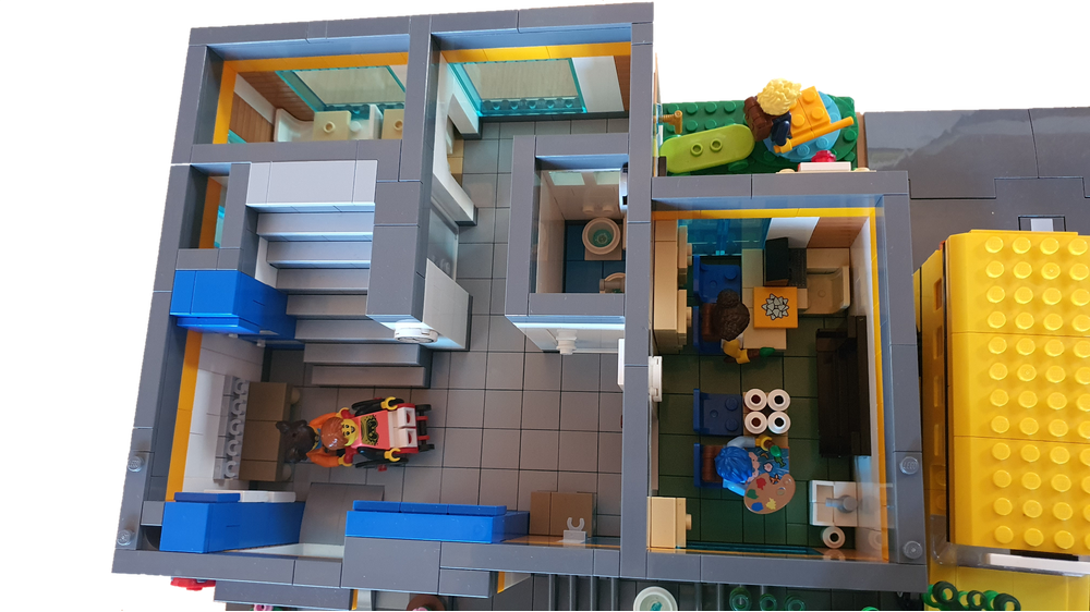 LEGO MOC LEGO MODULAR SCHOOL by Marxxx | Rebrickable - Build with LEGO