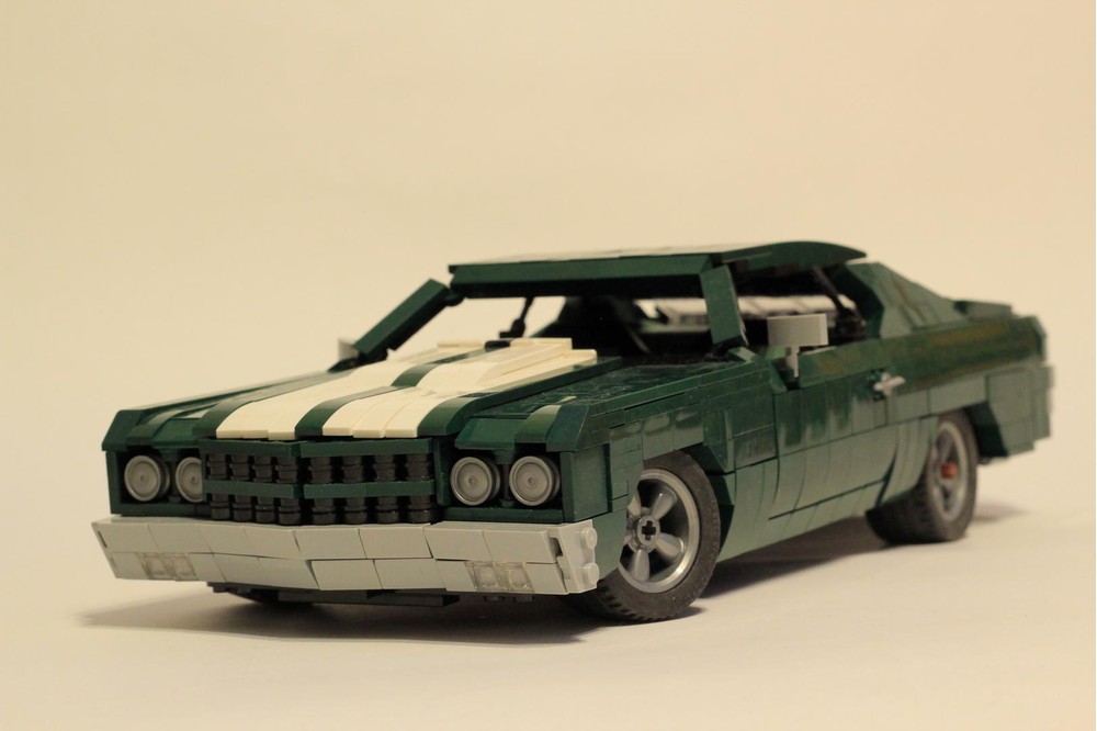 LEGO MOC Chevrolet Chevelle SS 1970 by Rolic | Rebrickable - Build with ...
