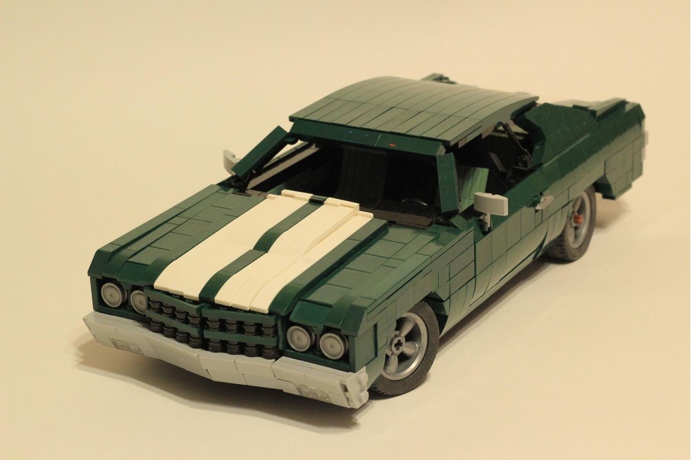 LEGO MOC Chevrolet Chevelle SS 1970 by Rolic | Rebrickable - Build with ...