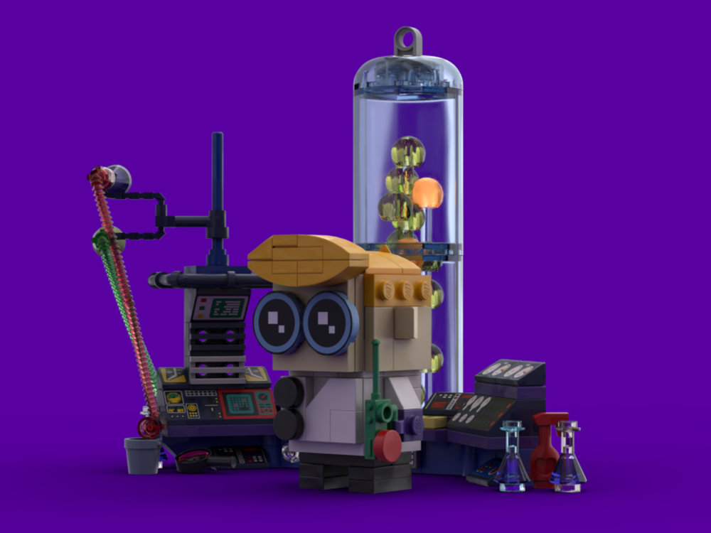 LEGO MOC Dexter - Dexter's Laboratory by GetMeBricked | Rebrickable ...