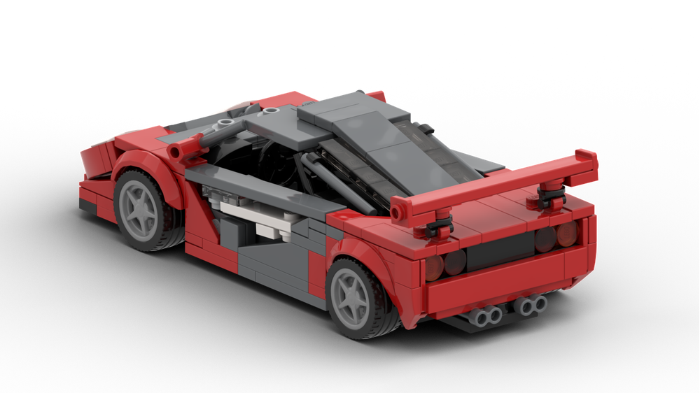 Lego Moc Mclaren F1 Gtr Lark By Mcgwerks Rebrickable Build With Lego