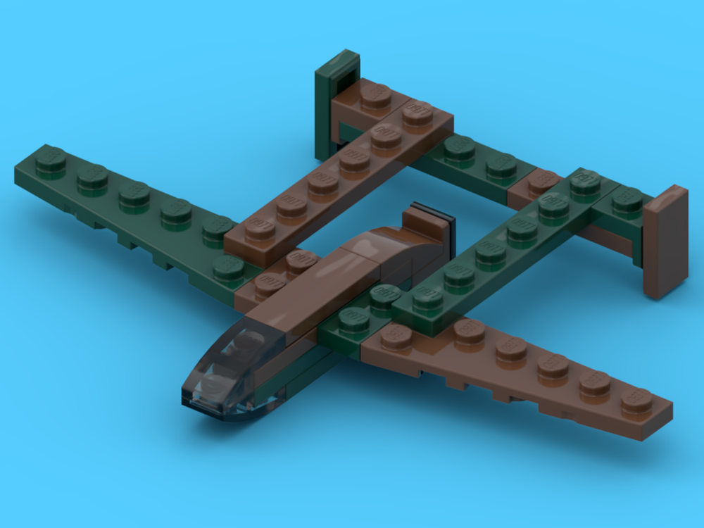 LEGO MOC Bell XP-52 Model 16 by Mr_mnoymen2 | Rebrickable - Build with LEGO