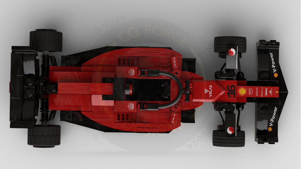 LEGO MOC-106267 F1 Ferrari F1-75 by CGForceDesigns | Rebrickable ...
