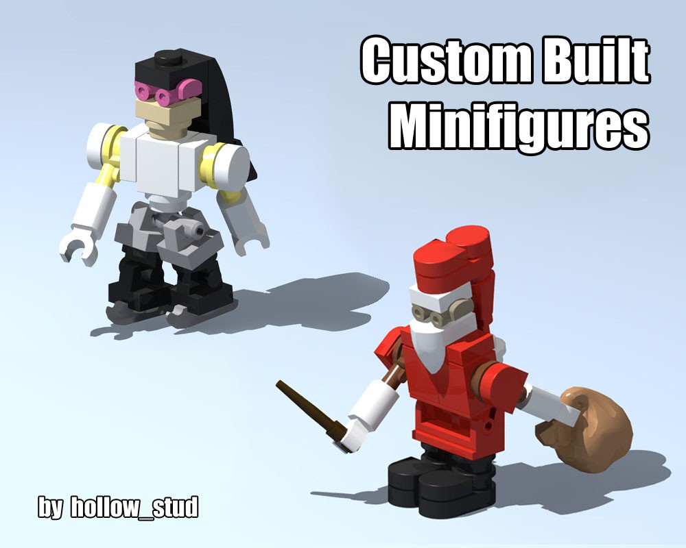 LEGO MOC Custom Built Minifigures by hollow_stud | Rebrickable - Build ...
