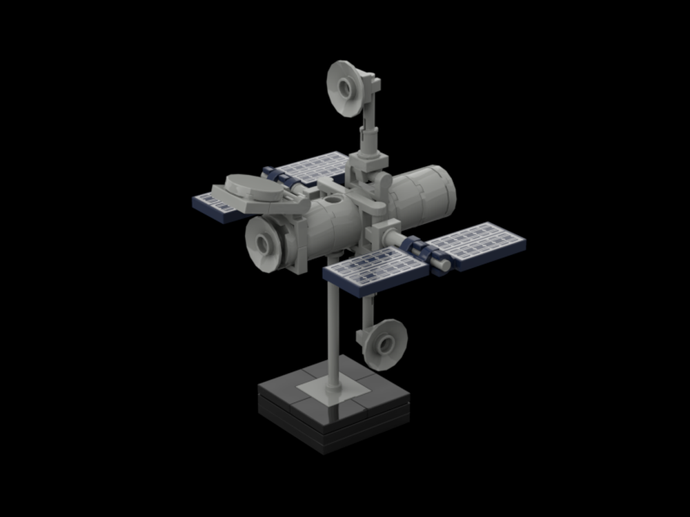 LEGO MOC Hubble Telescope by mxtvae | Rebrickable - Build with LEGO