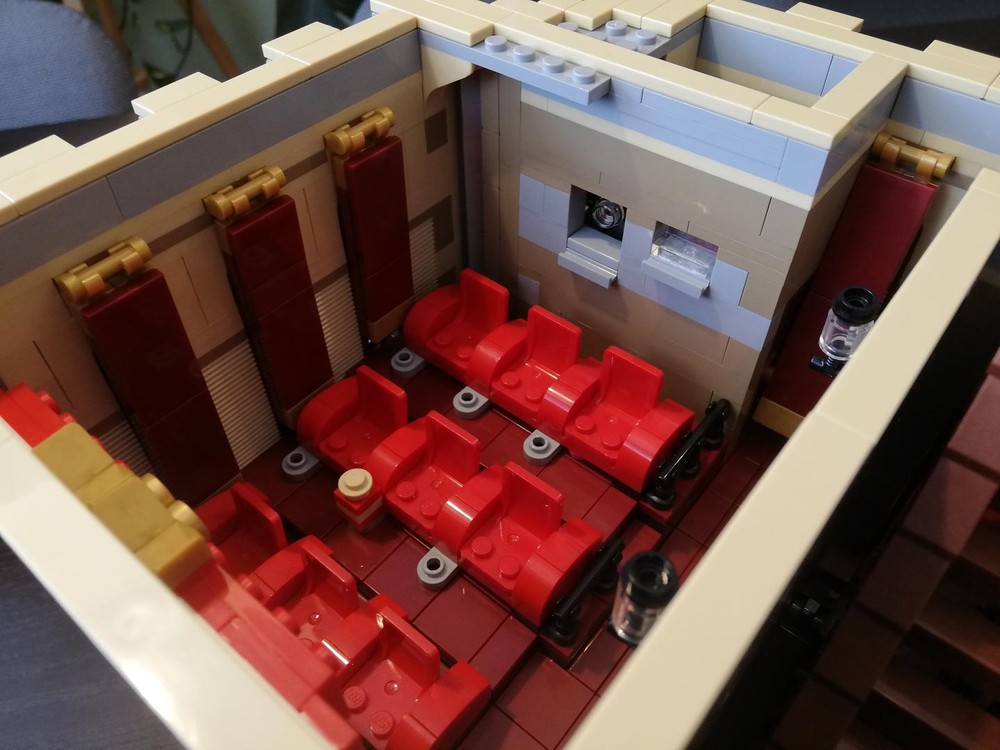 LEGO MOC Re-Opened Palace Cinema (10232) by Steven8D | Rebrickable ...