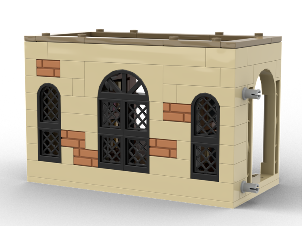 Lego Moc Hogwarts Library Modular By Nico2301 Rebrickable Build