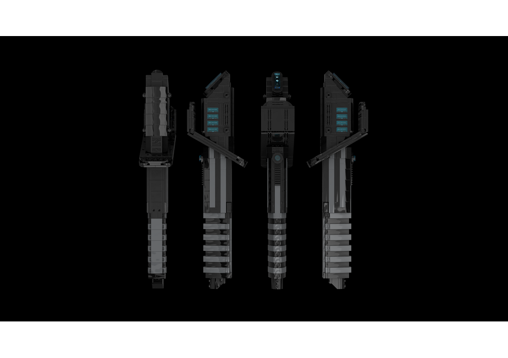 Lego Moc The Darksaber By RebeĿĿ Rebrickable Build With Lego