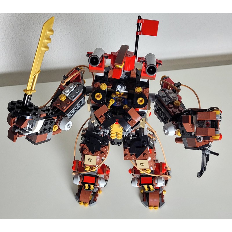 LEGO MOC 71738 + 31109 Pirate Mech Mk II by DrPhil | Rebrickable ...
