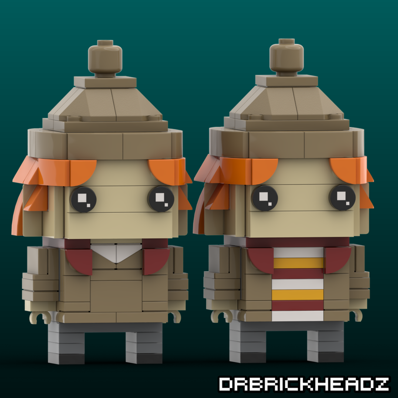 LEGO MOC Weasley Twins Brickheadz by DrBrickheadz | Rebrickable - Build ...