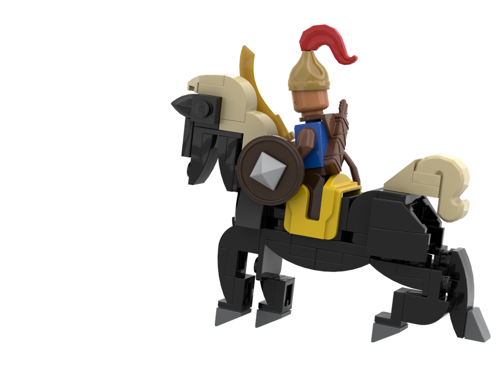 LEGO MOC Horse and Wild Boar by cvi | Rebrickable - Build with LEGO