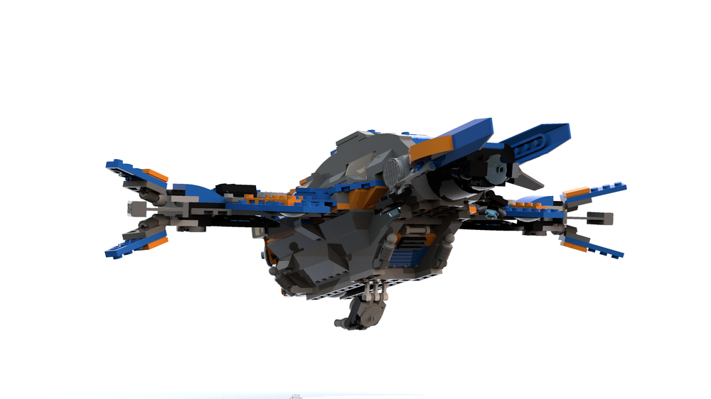 LEGO MOC MIlano Spaceship MOC by Stainless_Brick | Rebrickable - Build ...