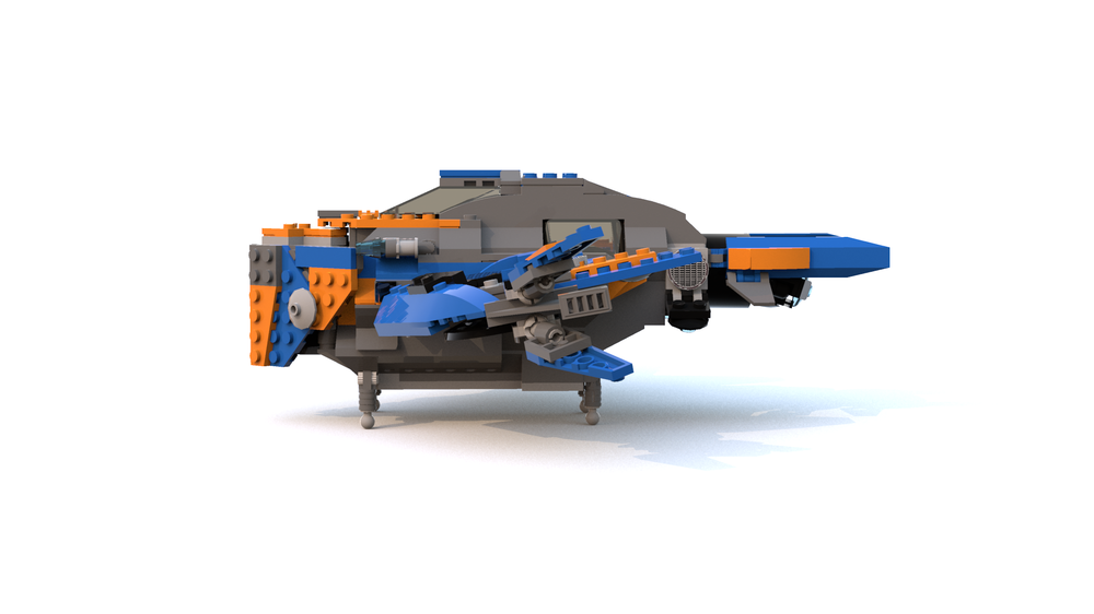 LEGO MOC MIlano Spaceship MOC by Stainless_Brick | Rebrickable - Build ...
