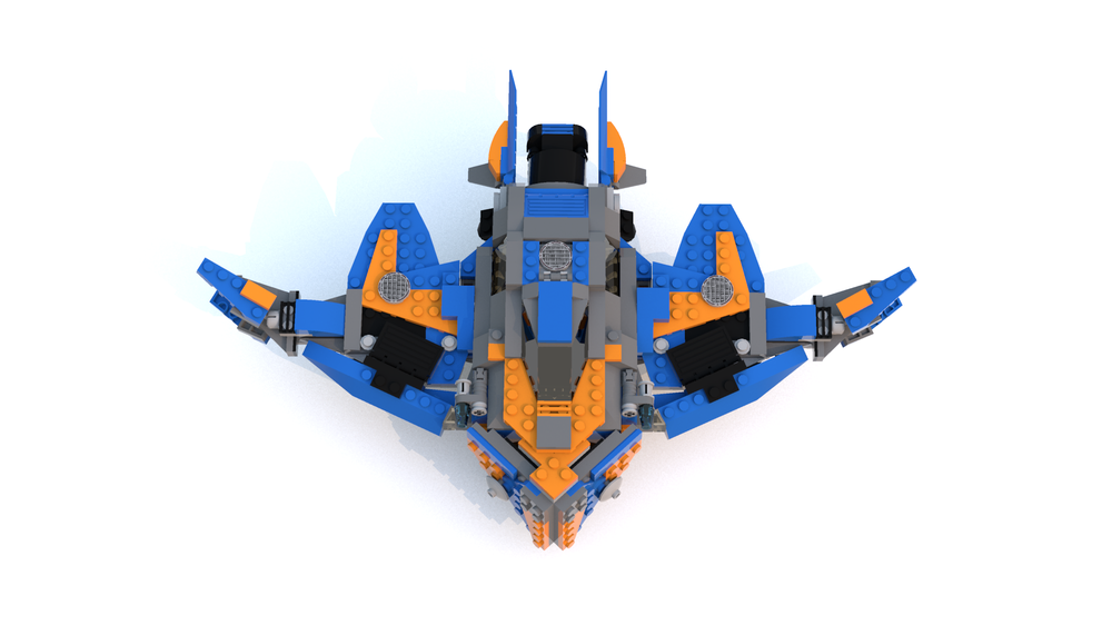 LEGO MOC MIlano Spaceship MOC by Stainless_Brick | Rebrickable - Build ...