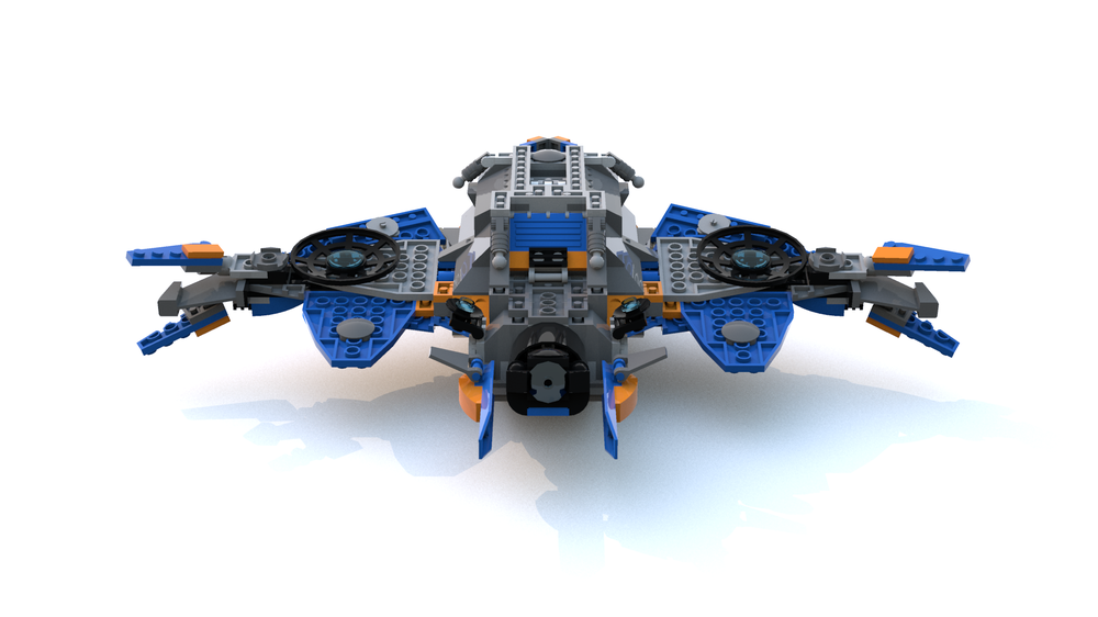 LEGO MOC MIlano Spaceship MOC by Stainless_Brick | Rebrickable - Build ...