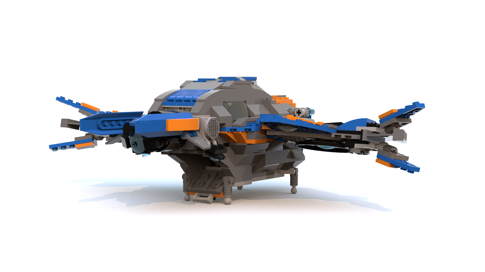 LEGO MOC MIlano Spaceship MOC by Stainless_Brick | Rebrickable - Build ...
