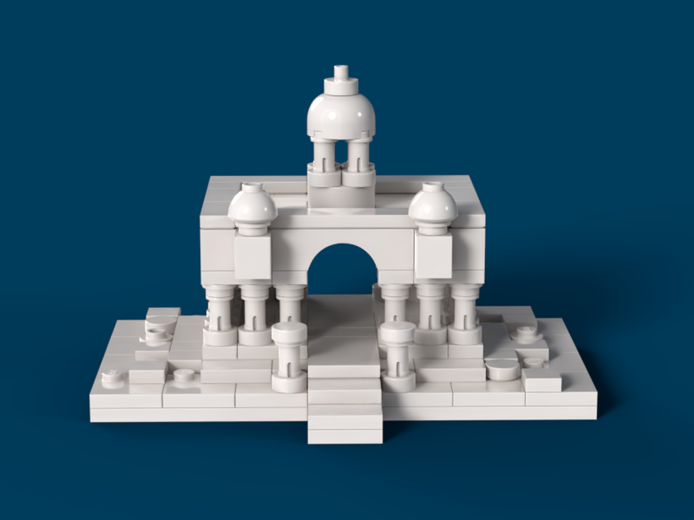 LEGO MOC Aries Temple by Oldschool | Rebrickable - Build with LEGO