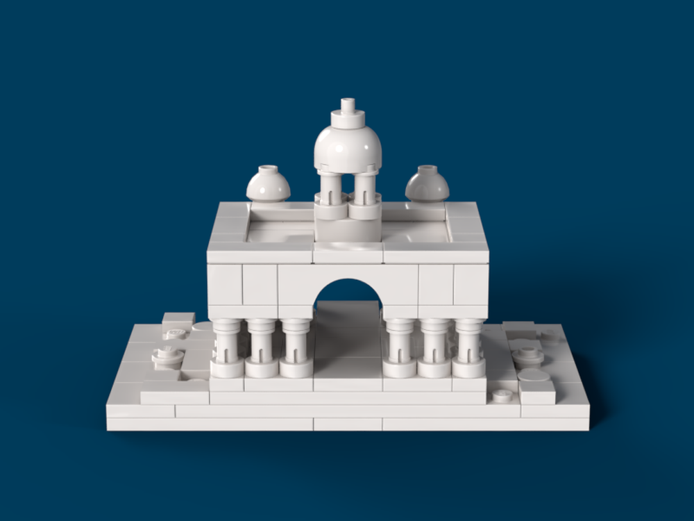 LEGO MOC Aries Temple by Oldschool | Rebrickable - Build with LEGO